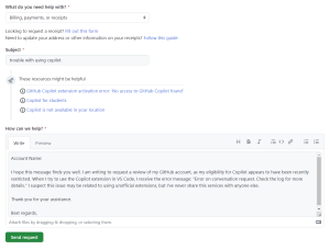 Github Copilot 解封记录 – かべだ