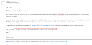 Github Copilot 解封记录 – かべだ